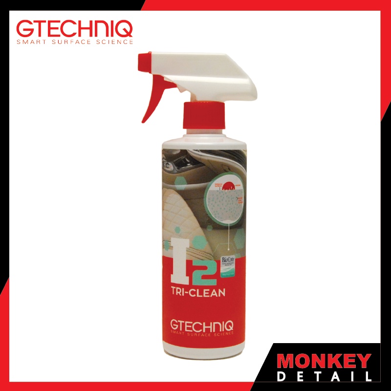 น้ำยาทำความสะอาดภายในรถ พร้อมฆ่าเชื้อได้ถึง 99.99% - Gtechniq I2 Tri-Clean 500 ml. | Shopee Thailand