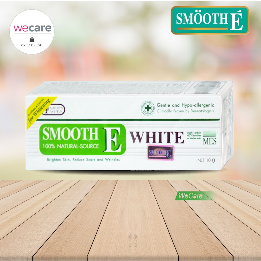 Smooth E Cream Plus White 10กรัม (1หลอด) สมูทอี ครีม พลัส ไวท์ | Shopee ...