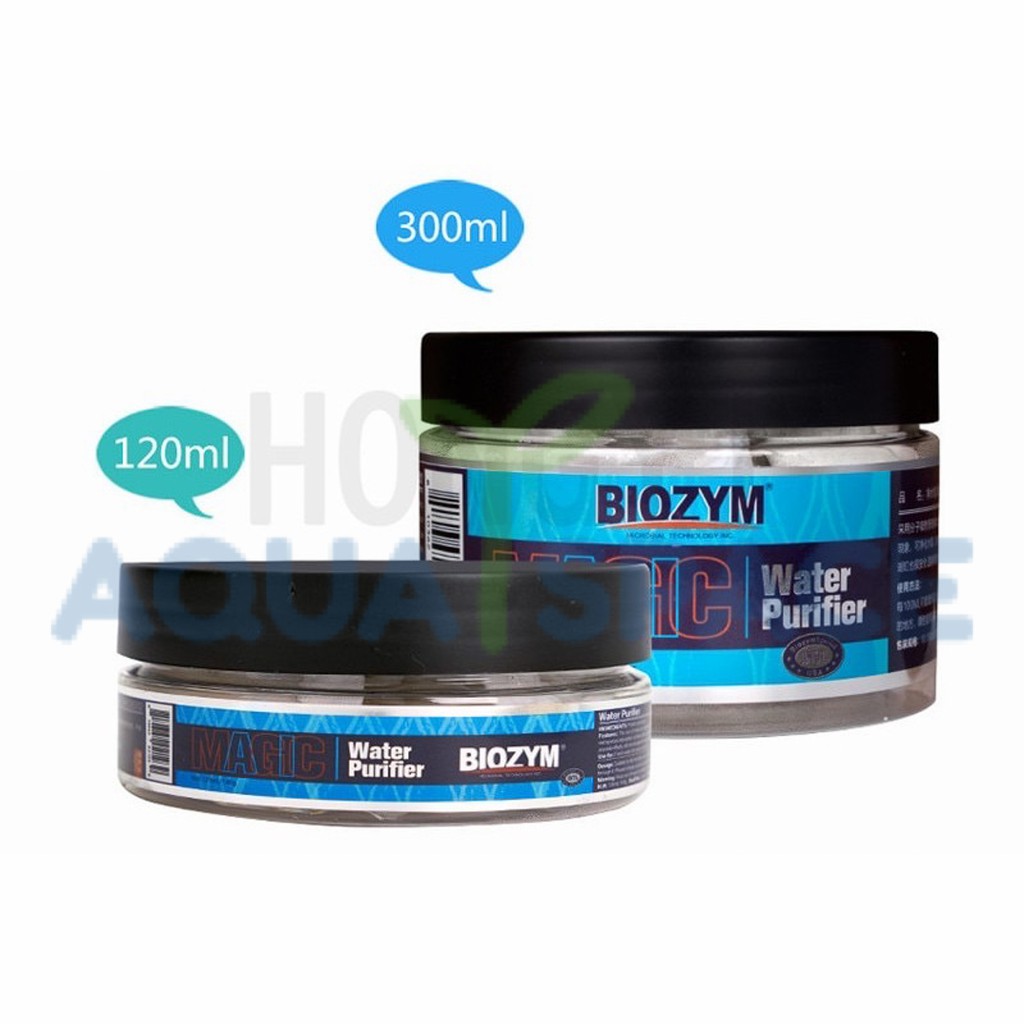 BioZym Magic Water Purifier ดูดซับสีเหลืองจากขอนไม้ ช่วยให้น้ำใส ลดของ ...