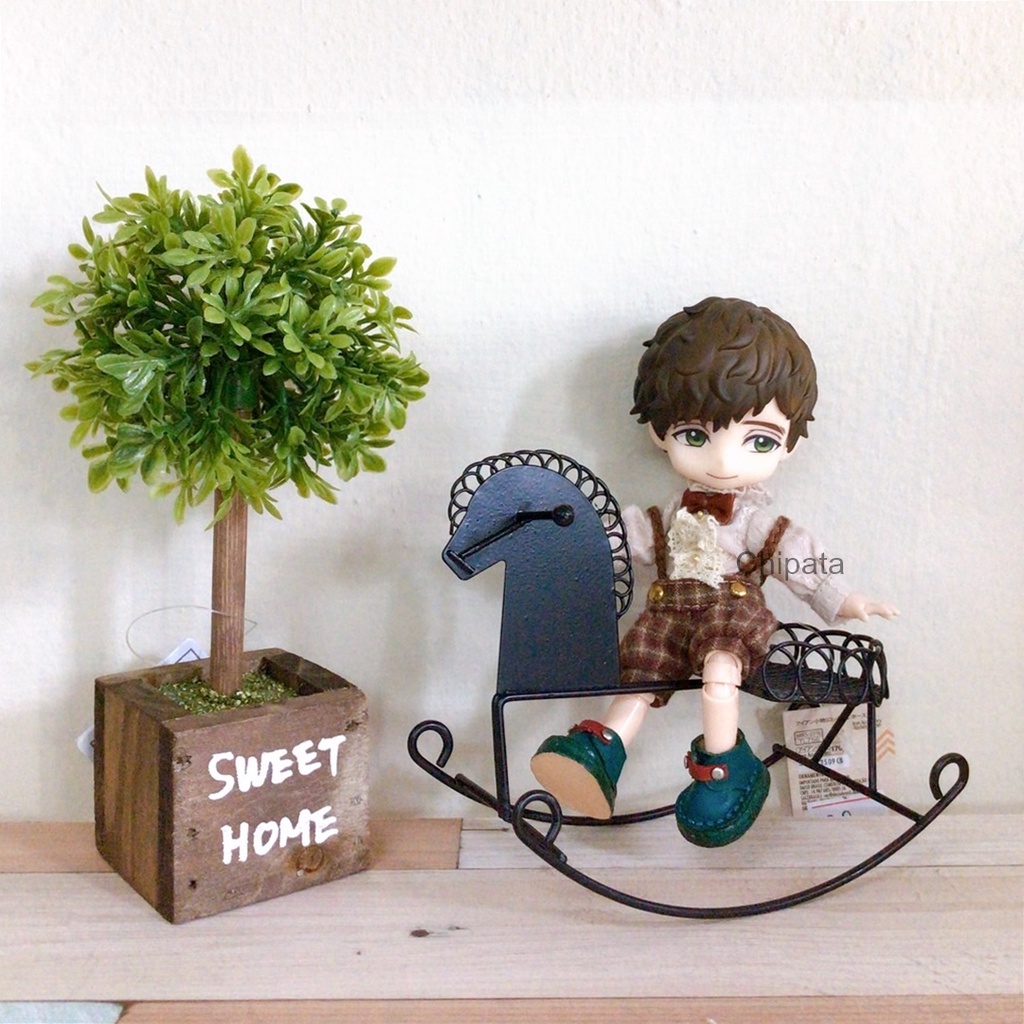 [BJD] ob11 dollhouse doll bjd ม้าโยก รถเข็น บ้านตุ๊กตา ของเล่นตุ๊กตา โมเดล ฟิกเกอร์ 1/12 ...