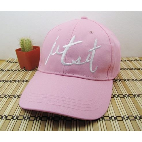 Jetset brand Cap (สีชมพู-ขาว) | Shopee Thailand