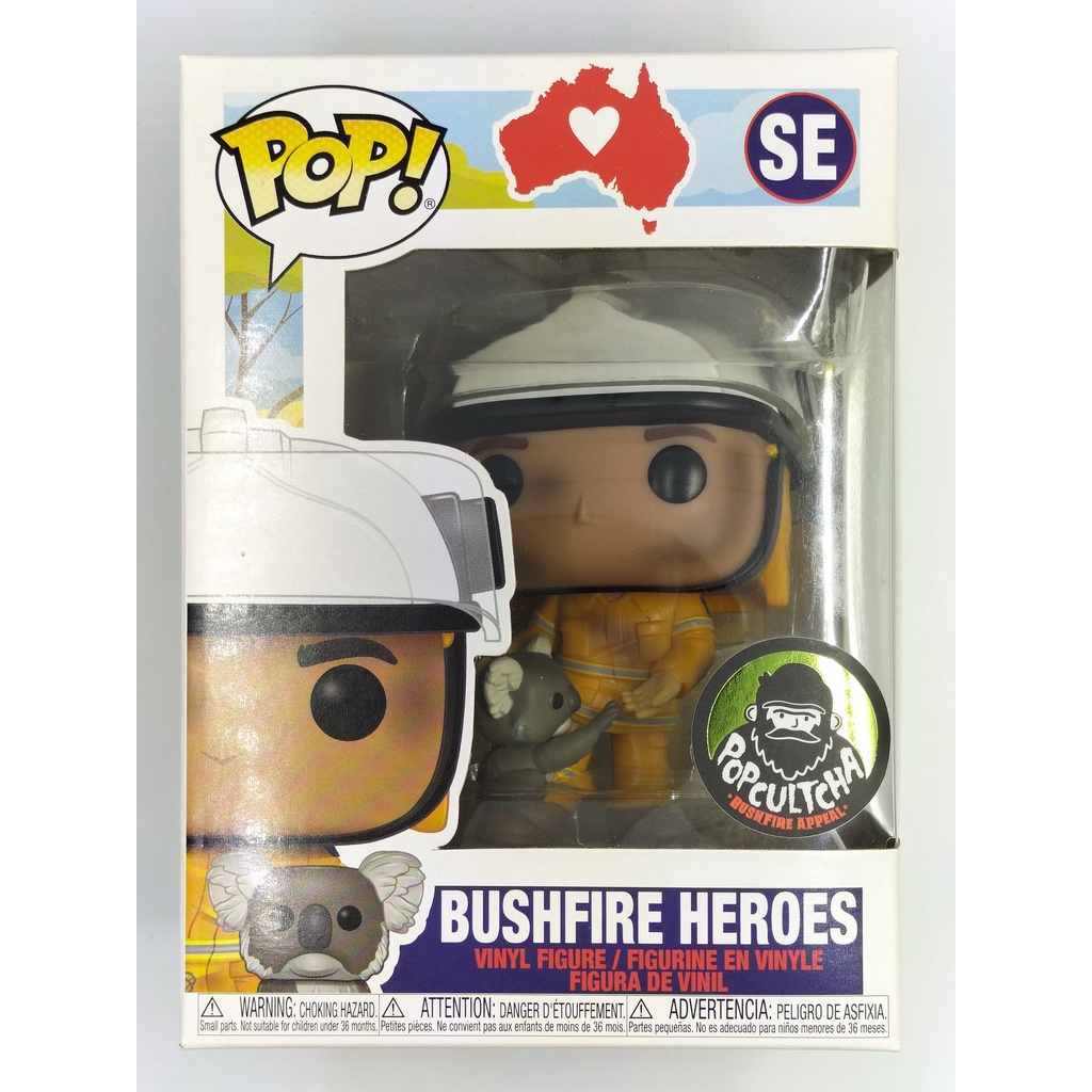 Funko Pop Fire Fighter Man Koala Australia - Bushfire Heroes #SE (กล่อง ...