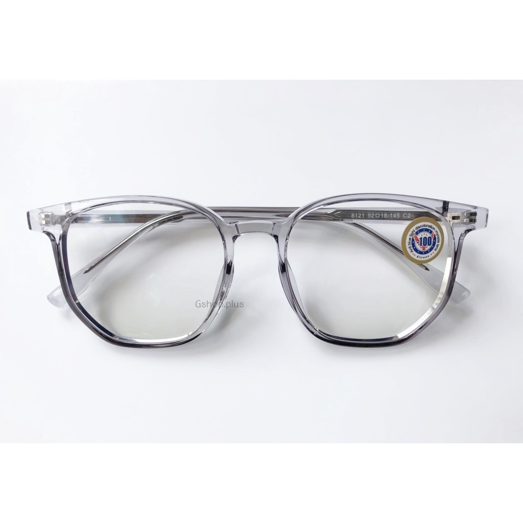 แว่นสายตาสั้น 3in1 Anti Blueblock Auto กรองแสงสีฟ้า ยูวี ออกแดดเปลี่ยนสี 8121AB | Shopee Thailand