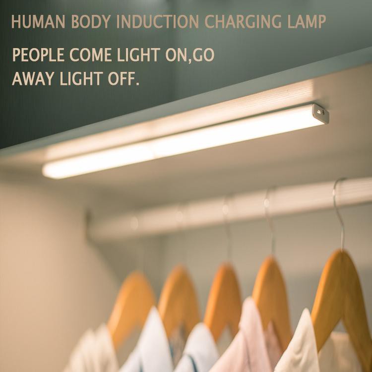 20 Lamp Bead LED Human Induction Cabinet Lights Lighting Warm White ...