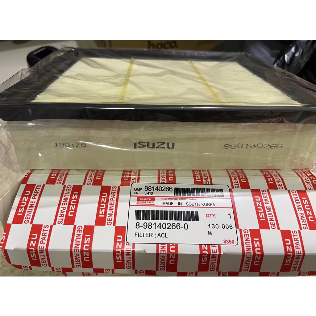 [ใหม่]OEM-8-98140266-Tกรองอากาศ All New D-max2.5,MU-X 2.5 ปี 12' ขึ้นไป ...