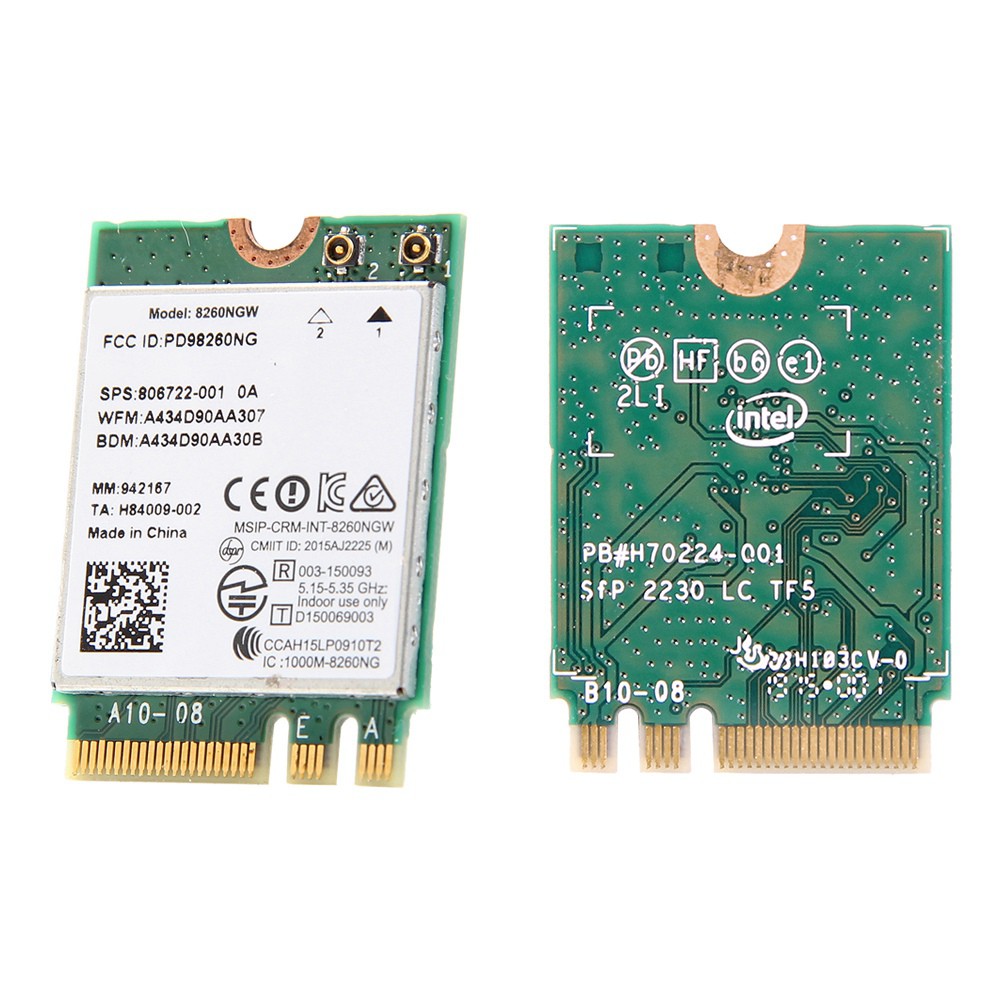 การ์ด wifi ดูอัลแบนด์ 8260NGW - Intel Wireless-AC 8260 (M.2/NGFF/2230 ...