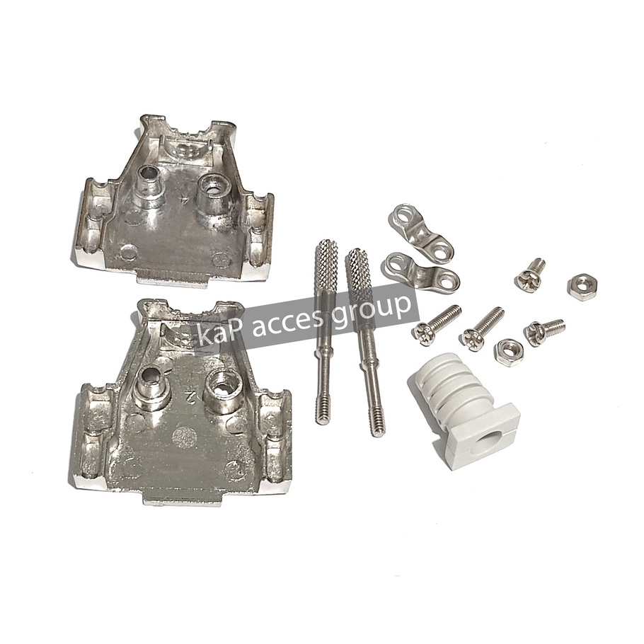 หัวบัดกรี D Sub Db15 Db25 และ ชุดประกอบ ฝาครอบ ฝาปิด D Sub Db15 Db25