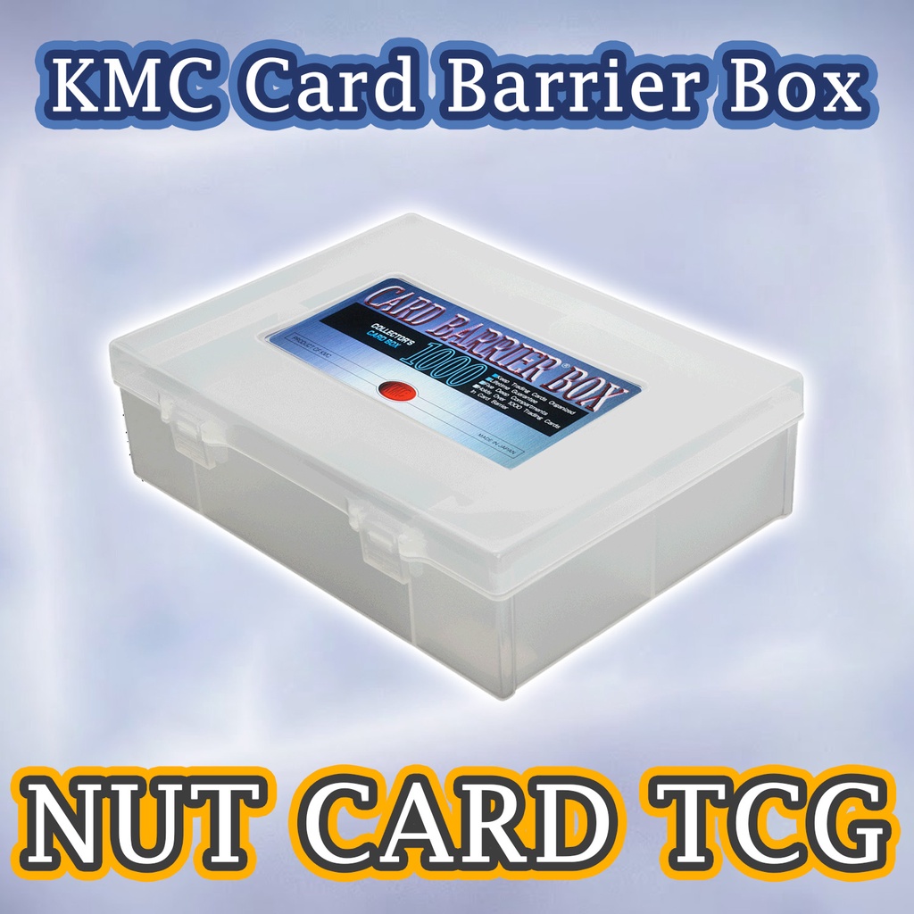 [KMC] Card Barrier Box 1000 กล่องพลาสติกใส่การ์ดได้มากถึง 1000 ใบ ...