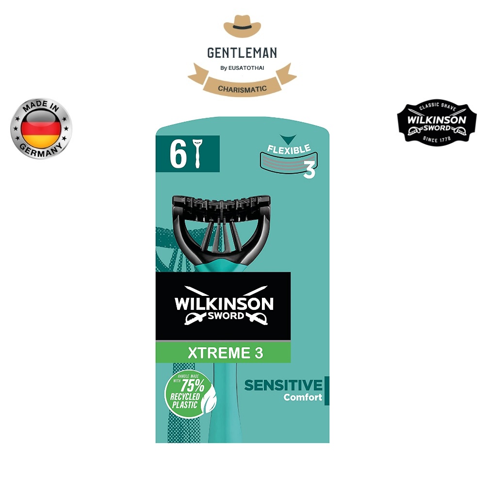 มีดโกนหนวด Wilkinson Sword Xtreme 3 Sensitive disposable razor 6+2 pcs ...