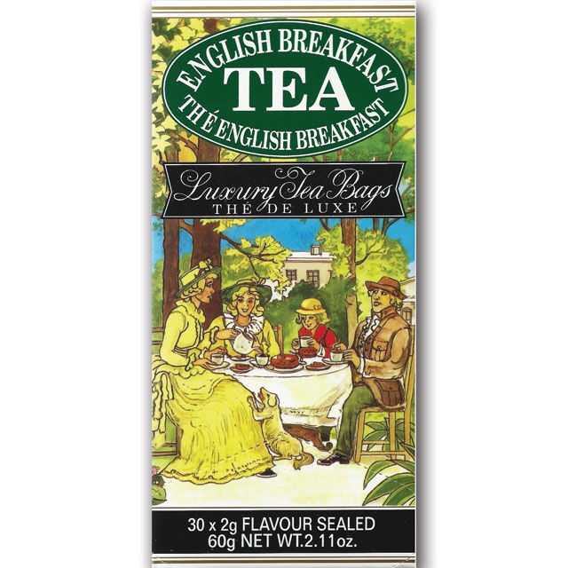 ชาอิงลิชเบรคฟัส ยี่ห้อ Mlesna (English Breakfast Tea) กล่องละ 30 ซอง ...