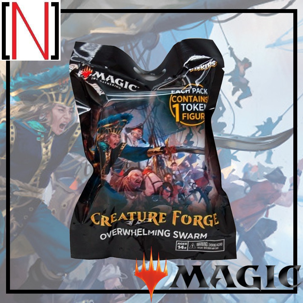 [MTG] Creature Forge Overwhelming swarm booster pack [minifigure][Token ...