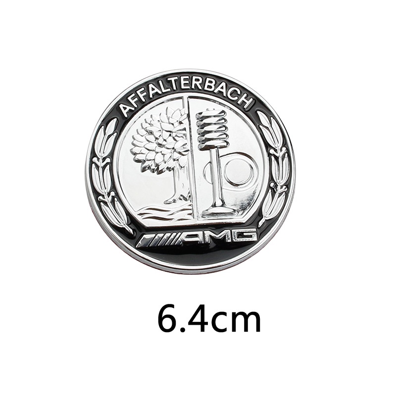 Metal AMG Logo Apple Tree Car Auto Decorative Emblem Badge Sticker ...
