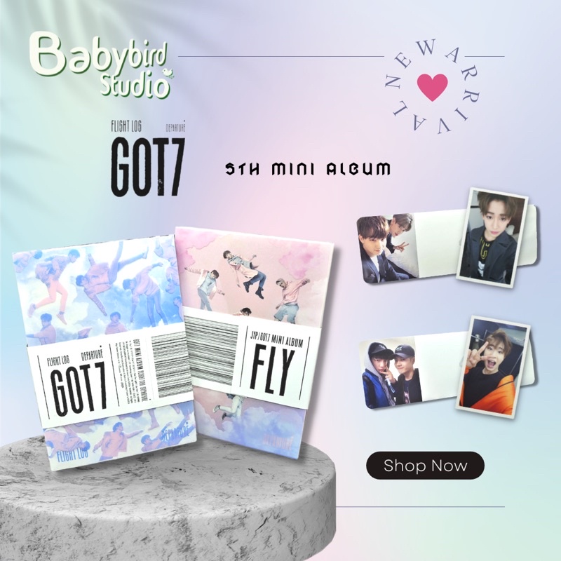GOT7 - FLIGHT LOG : DEPARTURE (5th Mini Album) การ์ด Bambam, Youngjae ...
