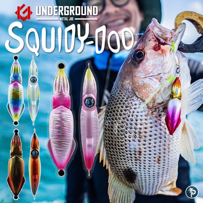 เหยื่อ Underground Metal Jig รุ่น Squidy Doo | Shopee Thailand