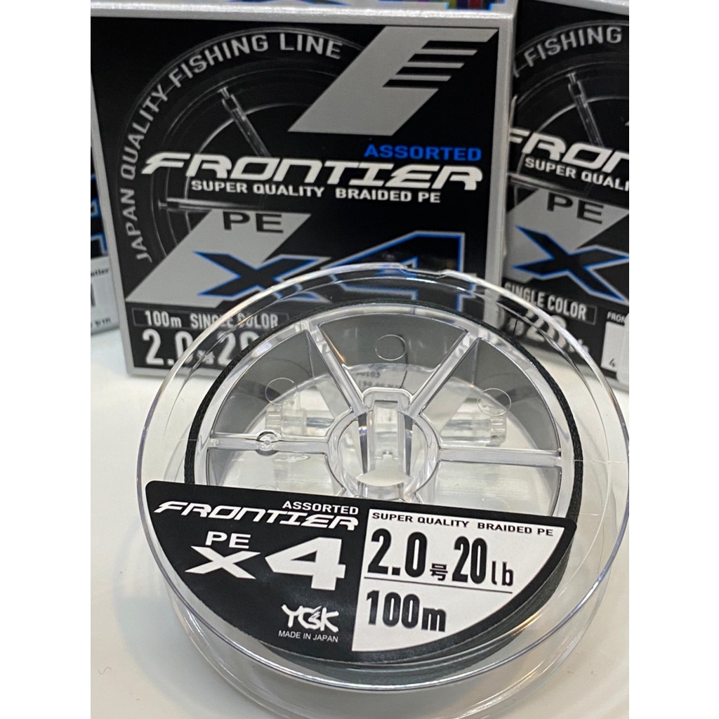 PE สาย YGK FRONTIER X4 ยาว 100 เมตร | Shopee Thailand