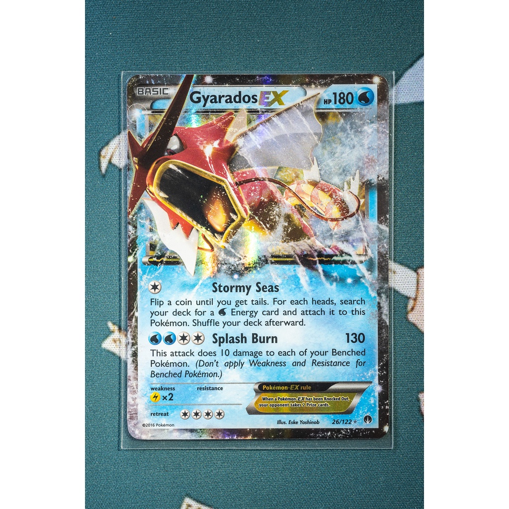 [ของแท้] เรด เกียราดอส (Red Gyarados) EX ENG การ์ดโปเกมอน [Pokémon ...