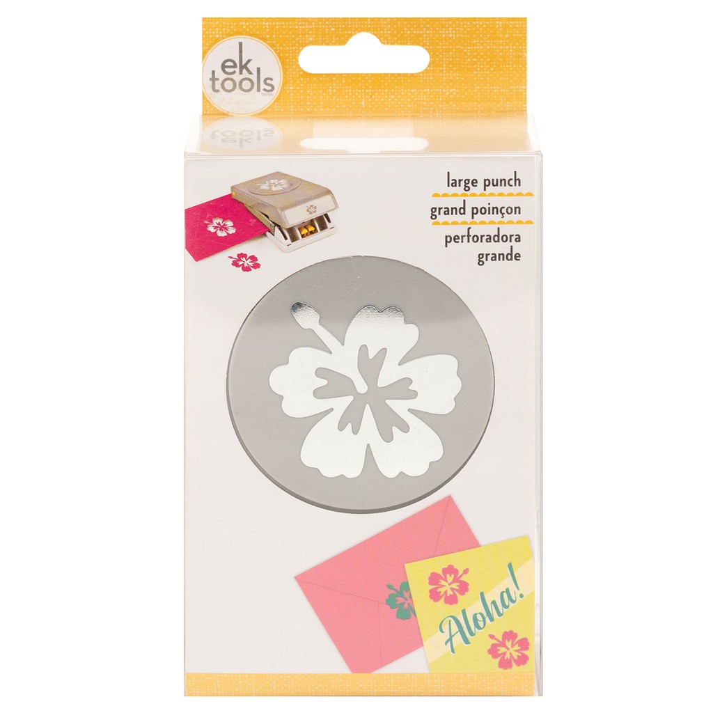 Paper Craft Punch ที่เจาะกระดาษ EK Tools Large Punch Hibiscus 🌺 ...