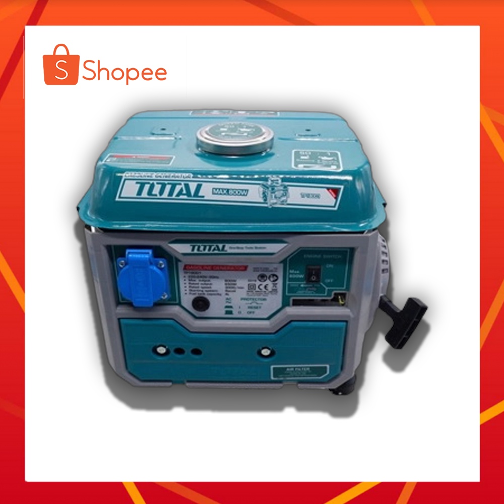 เครื่องปั่นไฟ (เบนซิน) 800วัตถ์ 2.0HP เครื่องยนต์ 2 จังหวะ TOTAL ...