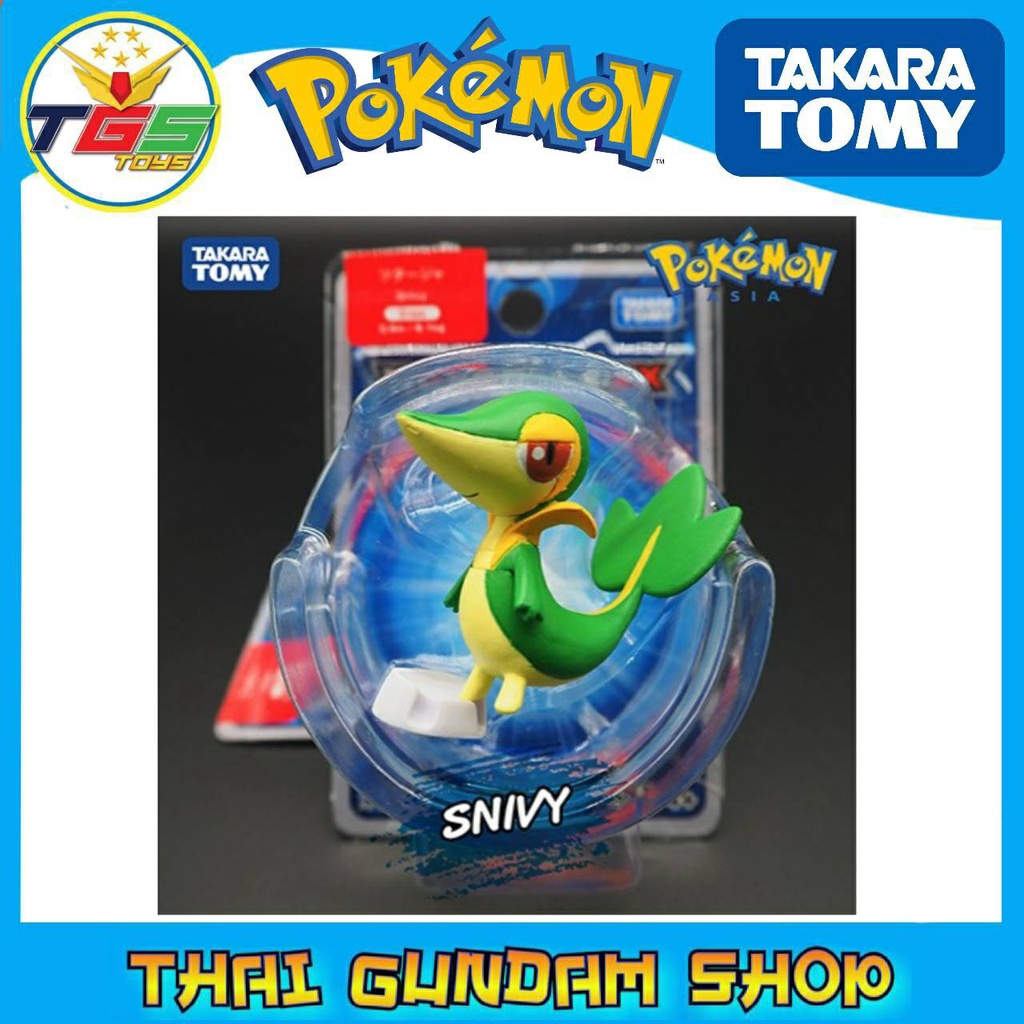 ⭐TGS⭐โปเกมอน ซึทาจะ Snivy Moncolle Ex (Asia Ver.)[Pokemon โปเกมอน ...
