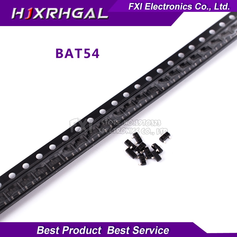 100S Schottky diode BAT54C SOT-23 KL3 diode BAT54 SURFACT MOUNT SCHOTTKY BARRIER New original ...