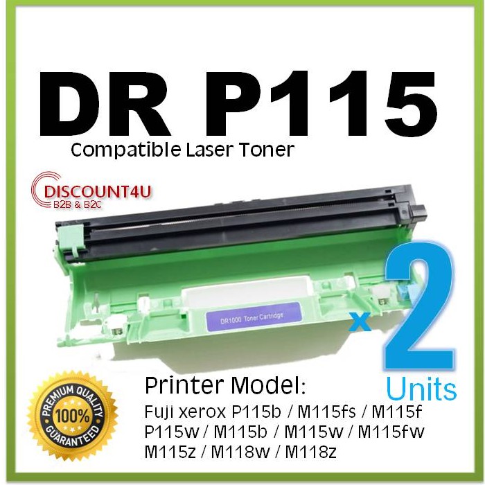 **Pack2**Discount4U Drum P115 Fuji xerox CT351005 สำหรับเครื่องพิมพ์ ...