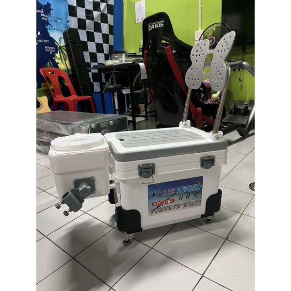 กระติกนั่งตกปลาชิงหลิวรุ่น KF-32L พร้อมอุปกรณ์เสริม | Shopee Thailand
