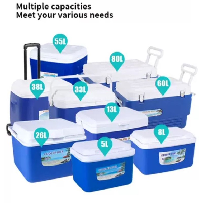 Cooler Box 5L/13L เหยือกเก็บความเย็น 1L/3L Tong Ais | Shopee Thailand