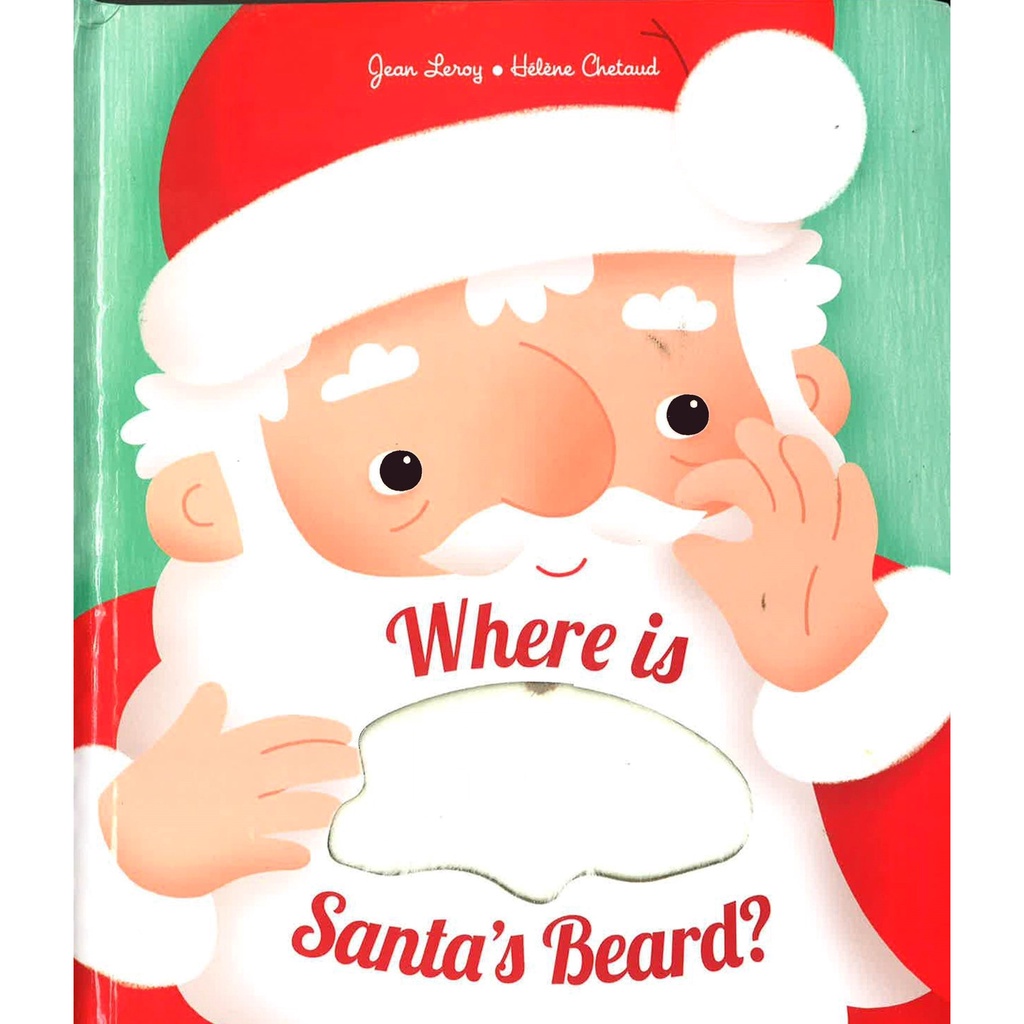 Where Is Santa's Beard? (Lift The Flap) หนังสือเด็ก คริสต์มาส เปิด ปิด ...