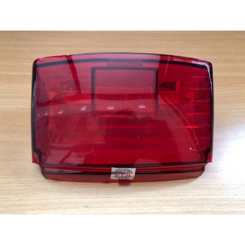 Putih MERAH Mika โคมไฟหยุดกระจกด้านหลังไฟเบรคหยุด honda gl pro gl max ...