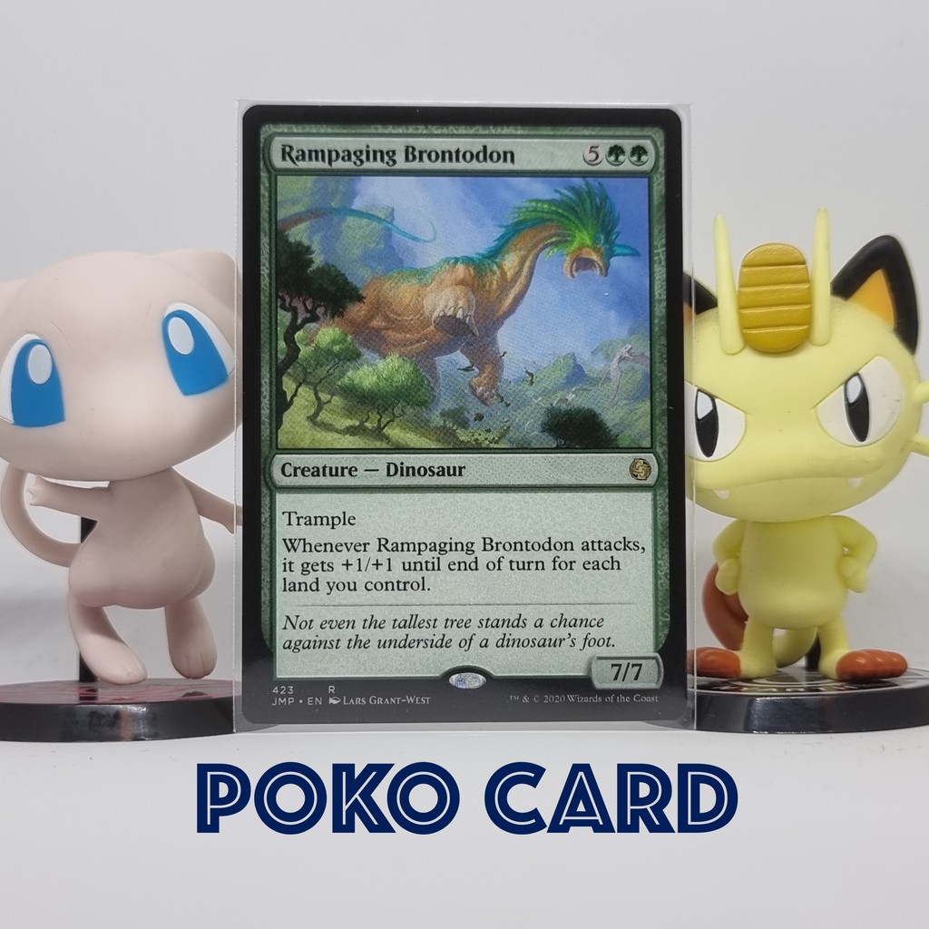 Rampaging Brontodon การ์ด Magic The Gathering ของแท้ | Shopee Thailand