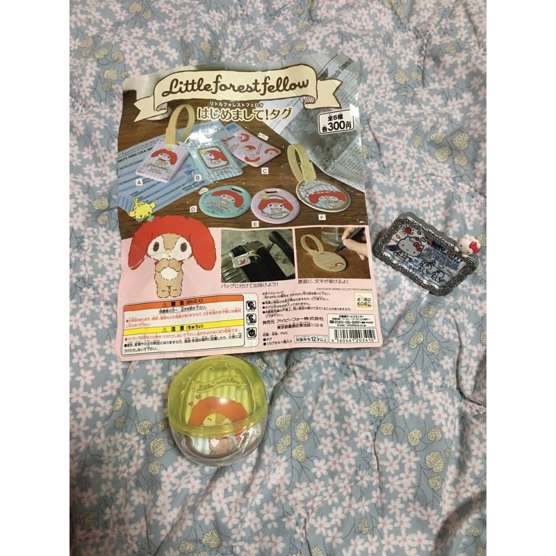กาชาปอง Little forest fellow แท๊กห้อยกระเป๋า มี 6 แบบ | Shopee Thailand