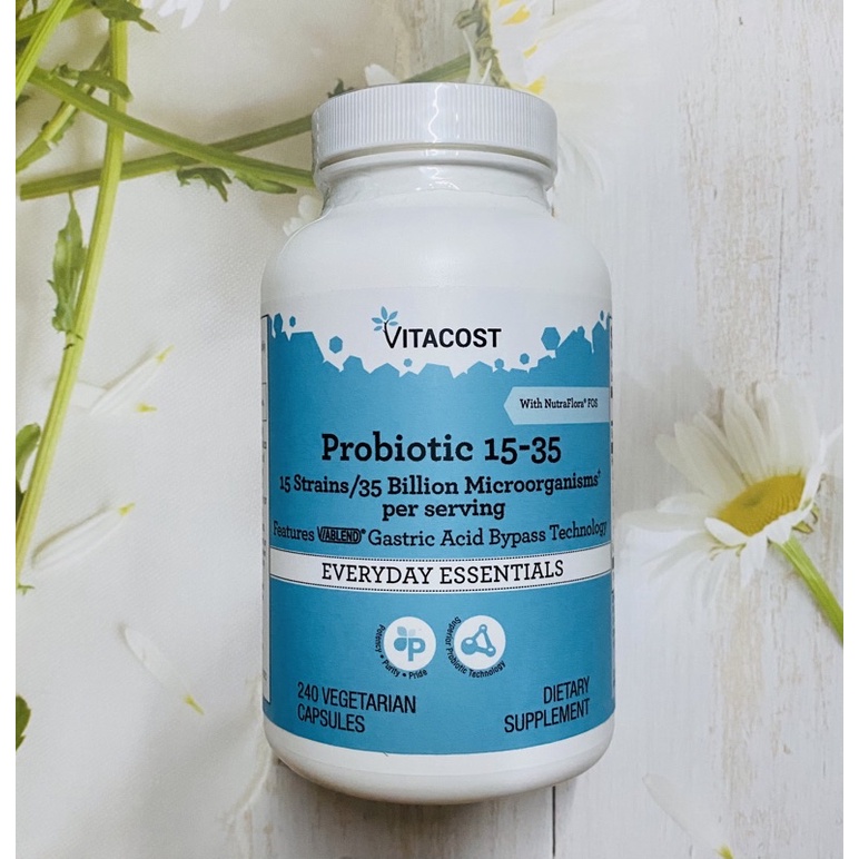 Vitacost Probiotic 15 35 Billion 240 Capsules
