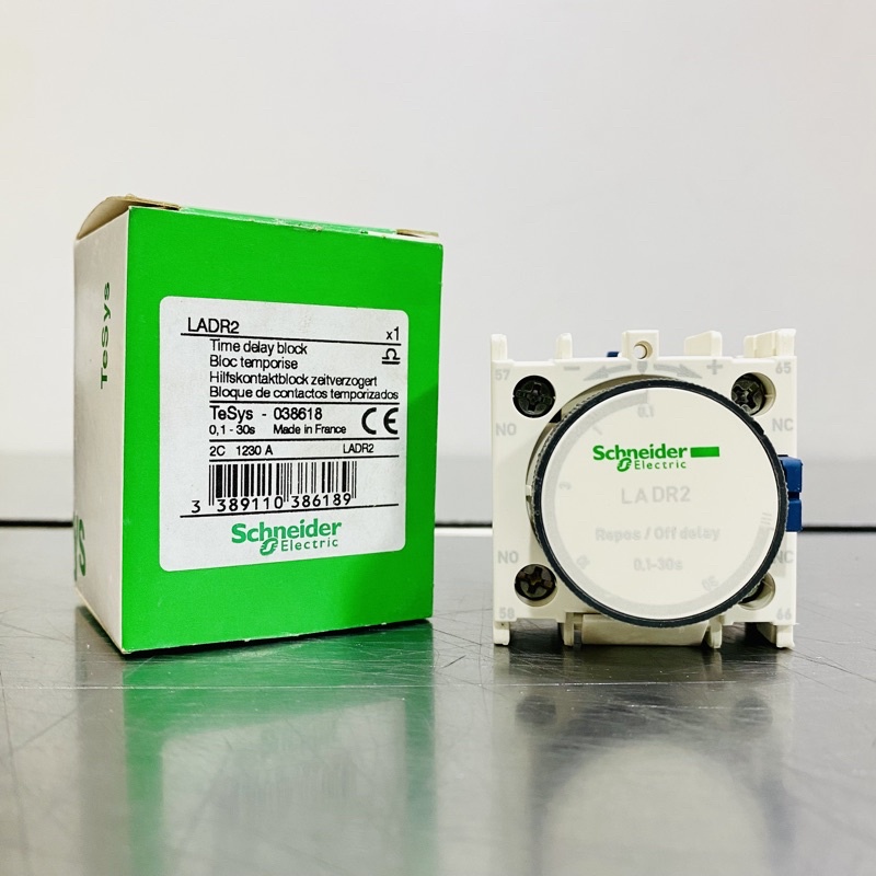 Schneider ไทม์เมอร์ สวมหน้าคอนแทคเตอร์ รุ่น LADR2 LADS2 LADT2 | Shopee ...