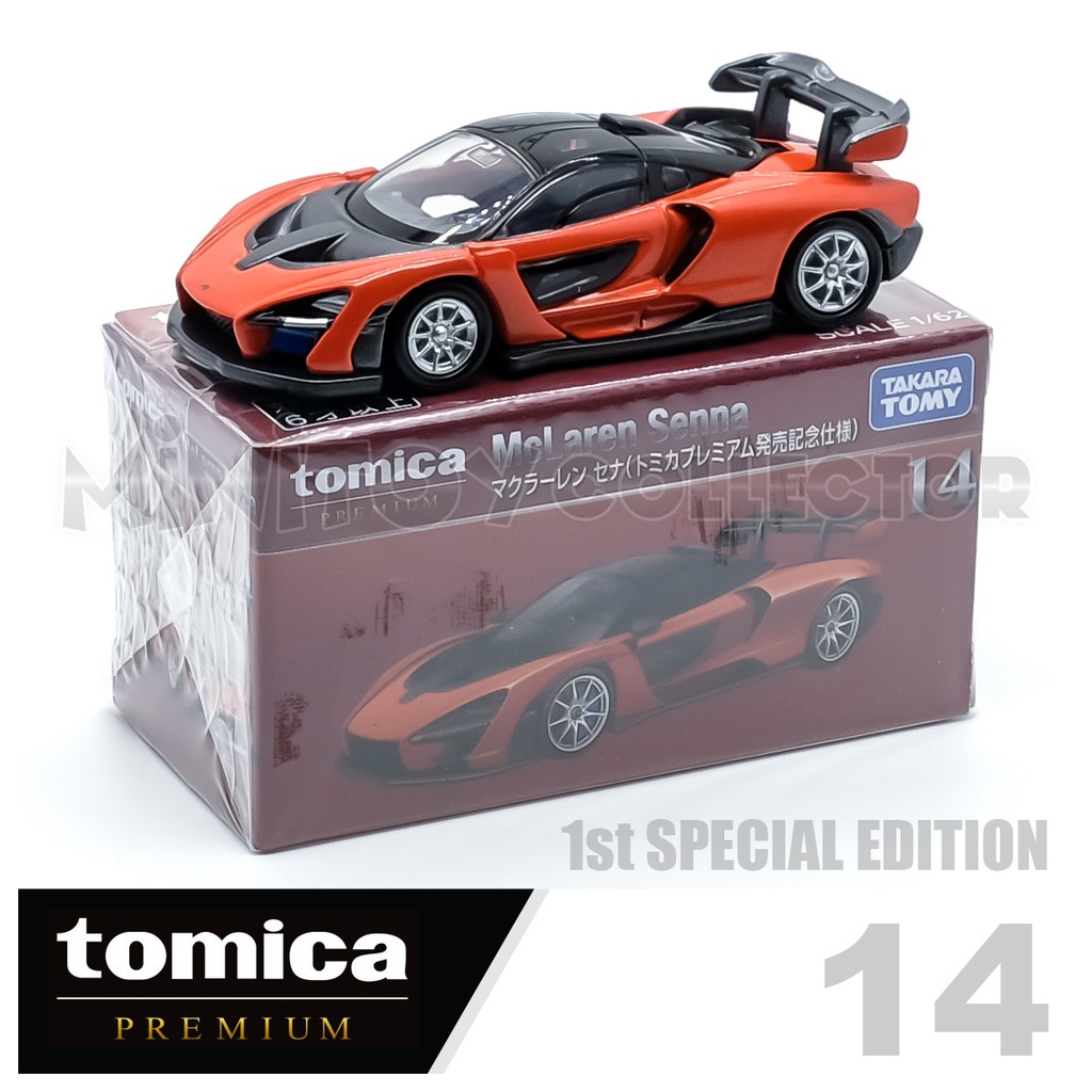 รถเหล็กTomica ของแท้ Tomica Premium No.14 McLaren Senna | Shopee Thailand