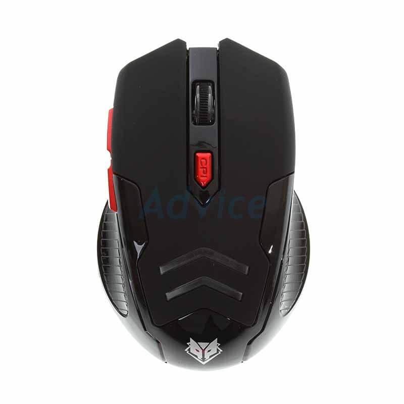 NUBWO Wireless Optical Mouse (NM-58 METRO) Black | Shopee Thailand