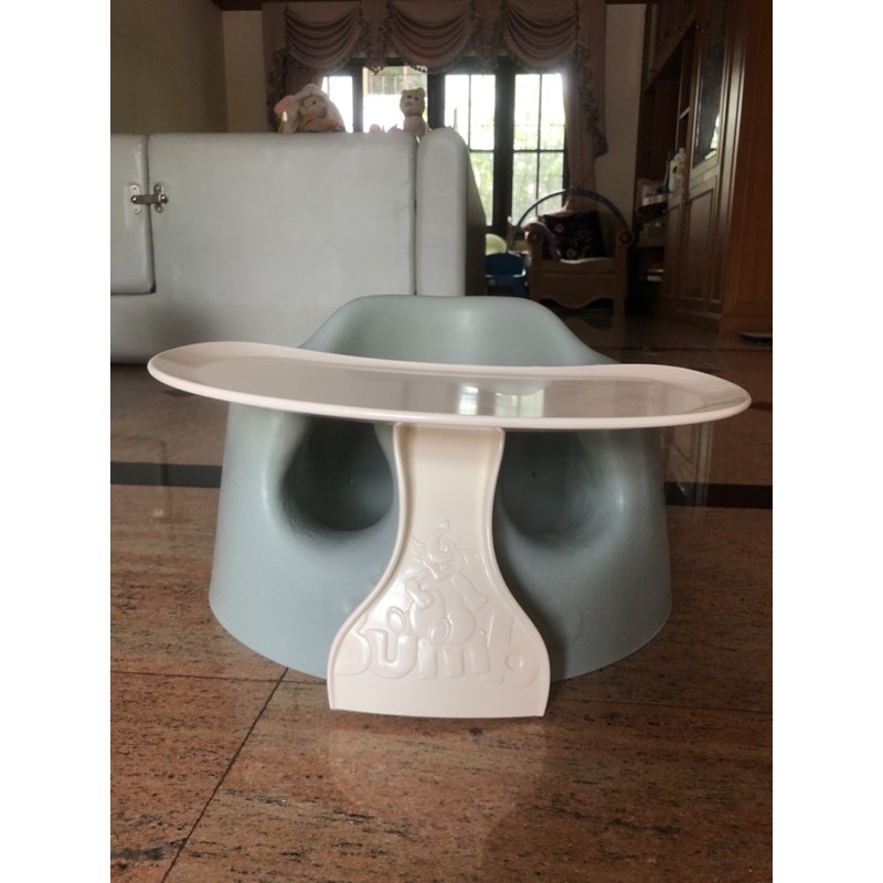 (มือสอง) เก้าอี้หัดนั่ง Bumbo พร้อมถาด | Shopee Thailand