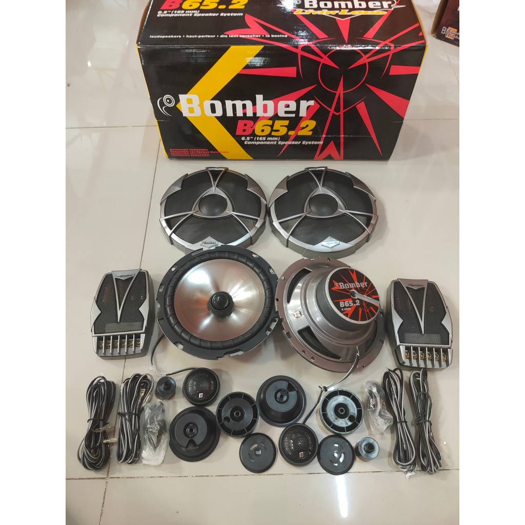 ลำโพงแยกชิ้น Bomber B65.2 ลำโพงแยกชิ้นค้างสต๊อก | Shopee Thailand