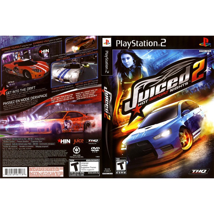 JUICED 2 [PS2 US : DVD5 1 Disc] | Shopee Thailand