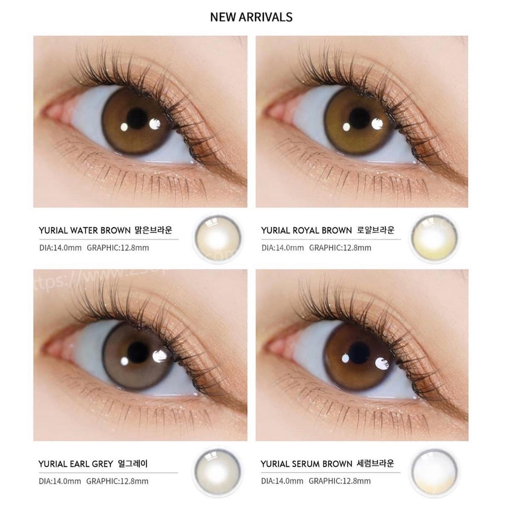 i-DOL LENS รุ่น Yurial คอนแทคเลนส์สี รายปี รุ่นใหม่ล่าสุด idollens!! | Shopee Thailand