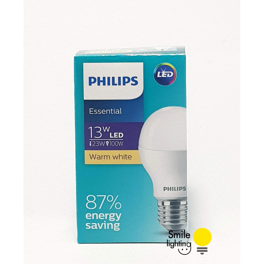 PHILIPS หลอดไฟ Essential LED Bulb 13W | Shopee Thailand