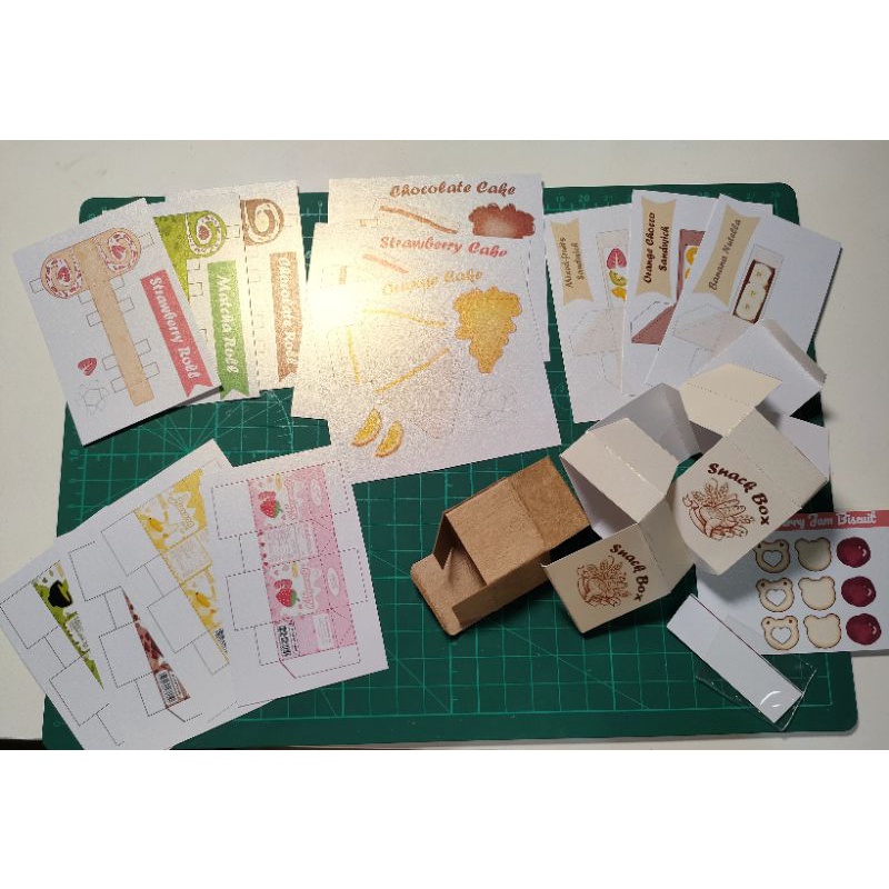 Papercraft: Bakery set | Shopee Thailand