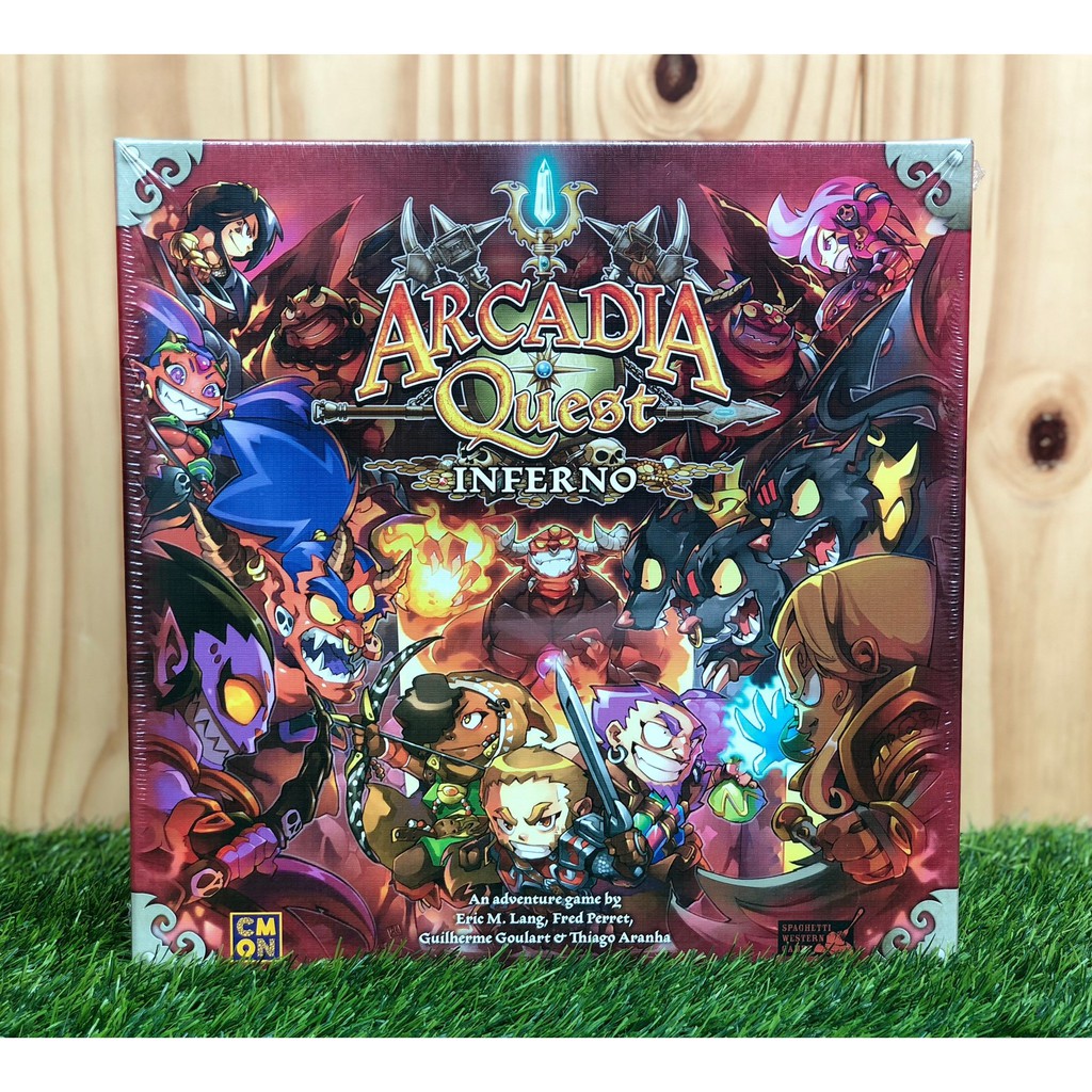 [ของแท้] Arcadia Quest : Inferno (Board Game) ลด10% | Shopee Thailand