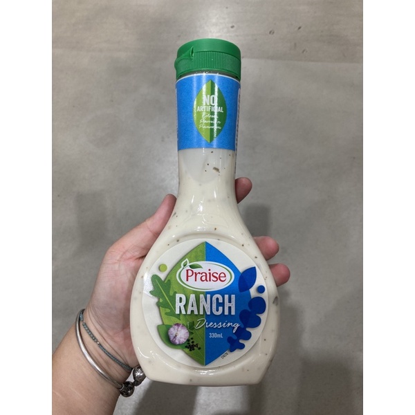 Praise Dressing (French, Ranch, Italian, Balsamic) 330 ml. เพรส น้ำสลัด ...
