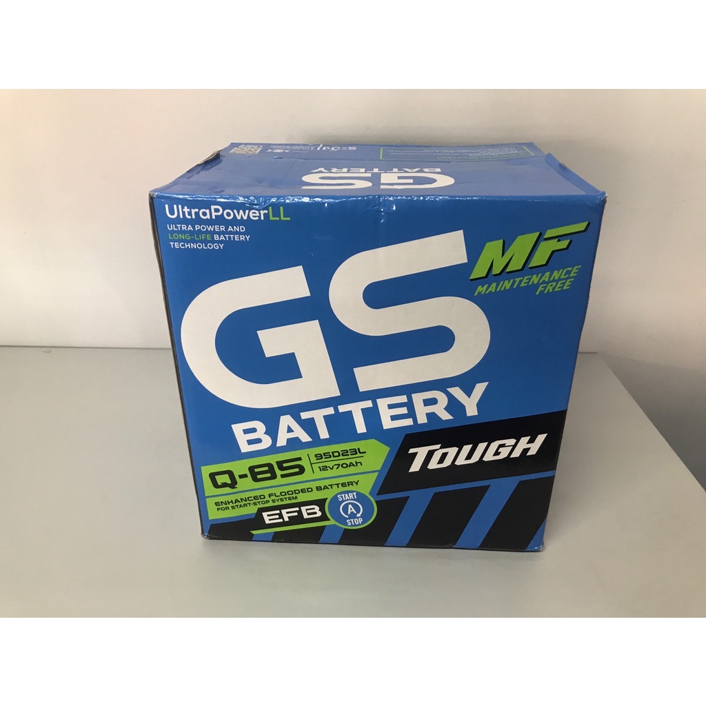 แบตเตอรี่รถยนต์ GS Q85 EFB | Shopee Thailand