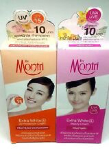 Dr.montri extra white UV protection cream กันแดดดอกเตอร์มนตรี | Shopee ...