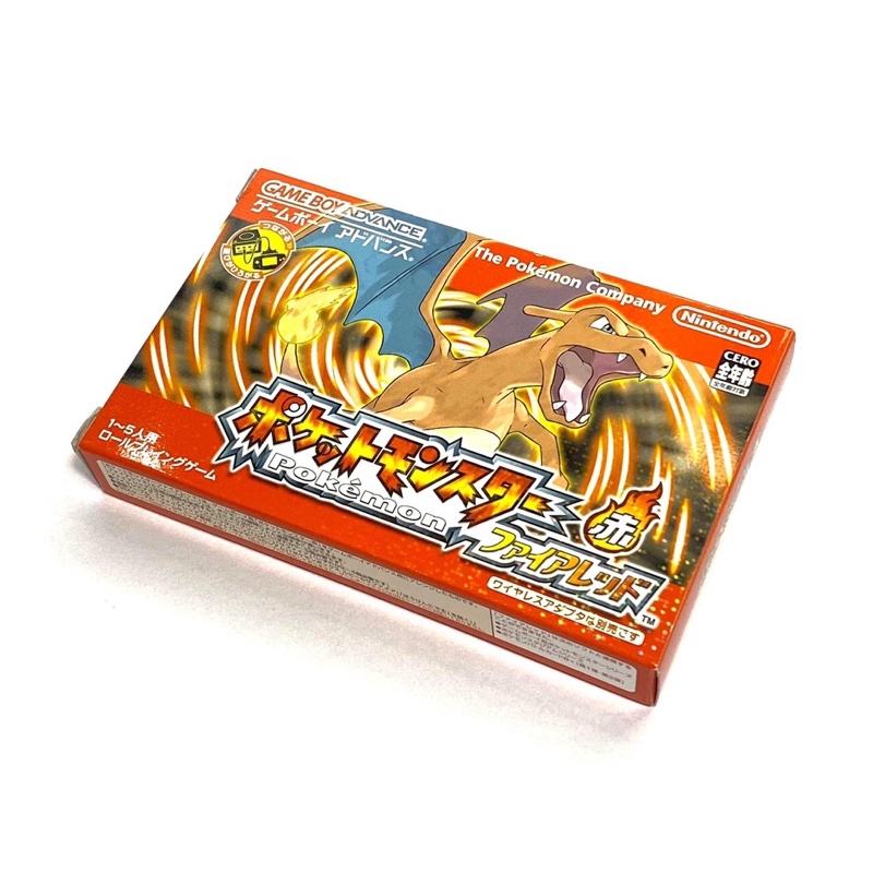ตลับแท้ Game Boy Advance (japan) GBA Pokemon FireRed Version 🌟 New มือ1 ...