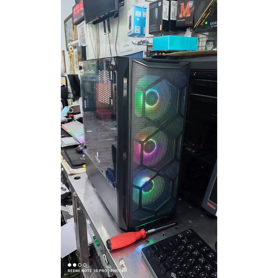 คอมพิวเตอร์ เล่นเกม Ryzen5 2600 Ram16GB SSD480GB GTX1660 Super Case Gaming | Shopee Thailand