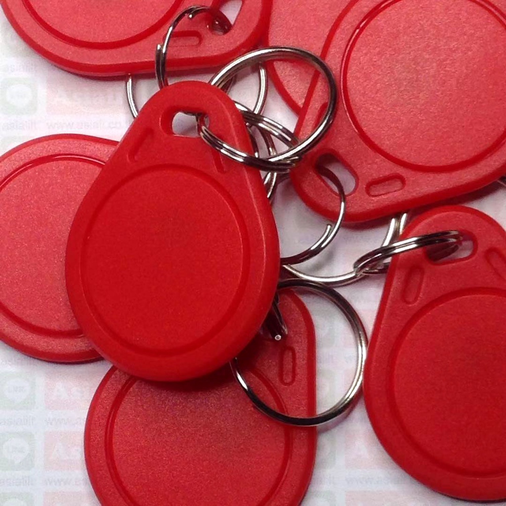 Ten Colors IC Mifare Rewritable Keychain UID Access Card 3# 13.56 mHz ...