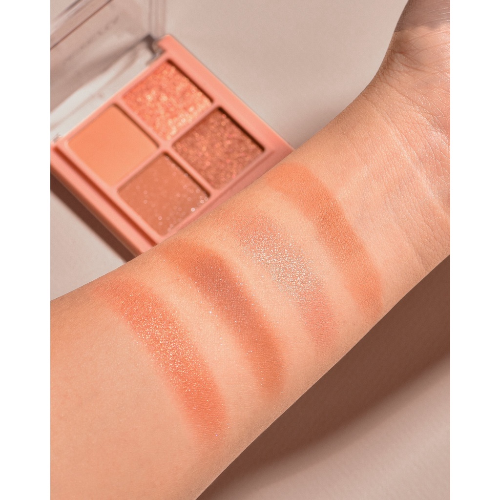 Merrezca eye color palette เมอเรสก้า ทาตา 4 ช่อง พาเลทอายแชร์โดว์ 4 เฉด ...