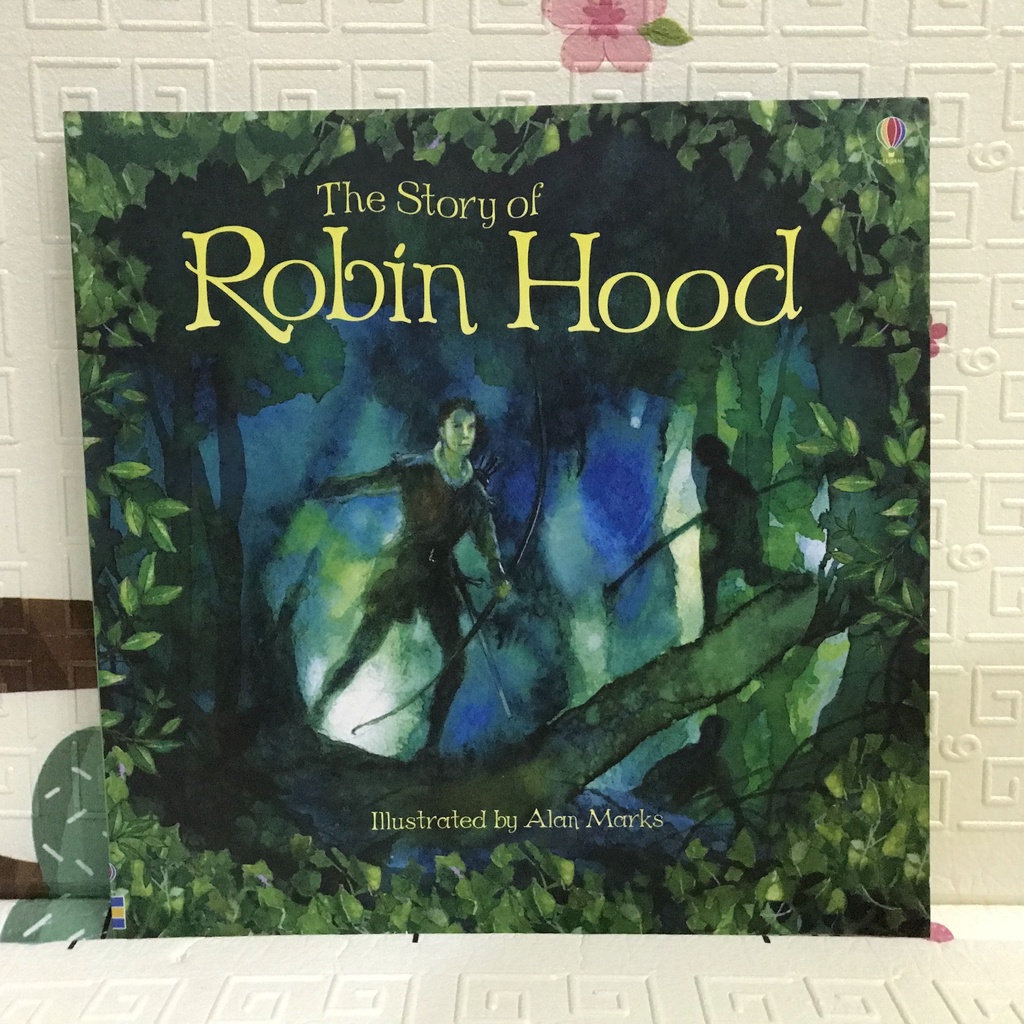 หนังสือภาษาอังกฤษ มือสองนำเข้าจากอังกฤษThe Story of Robin Hood Illustrated by Alan Marks ...